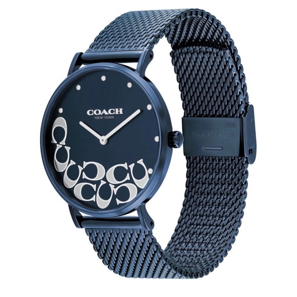 Coach | Accessories | Coach Perry Blue Ladies Watch Nwt | Poshmark